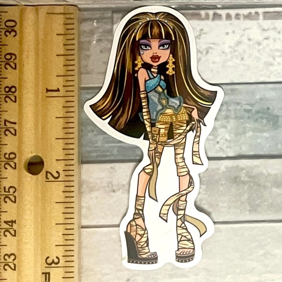 Office | 110 Y2k Monster High Reusable Waterproof Vinyl Sticker Decal ...